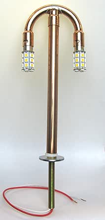 Amazon.com: Post Lantern Gas Lamp Conversion Kit | Convert A Gas Light ...