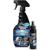Amazon.com: MILWAUKEE MUSCLE Ceramic Motorcycle Bike Wax Spray - 22 Fl ...
