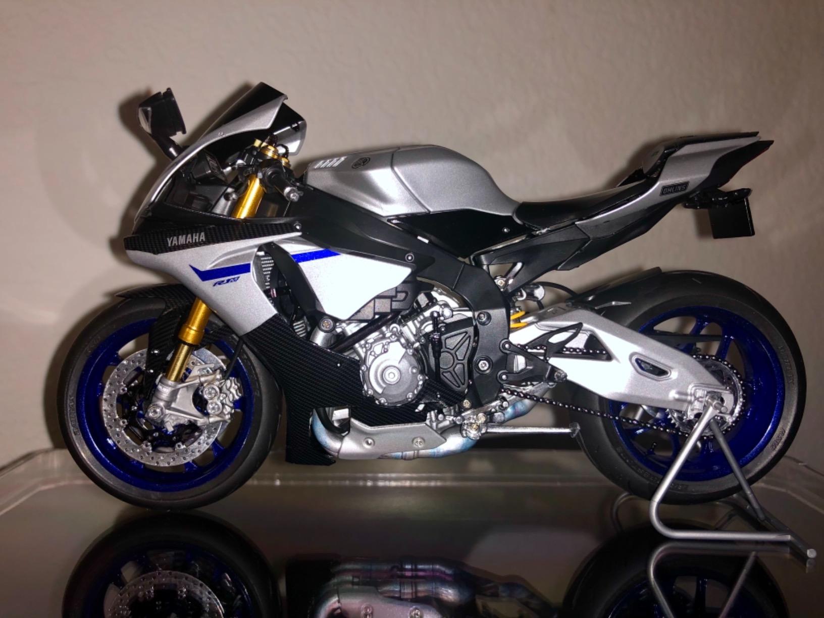 $11/mo - Finance Tamiya 14133 1/12 Yamaha YZF-R1M Motorcycle Plastic ...