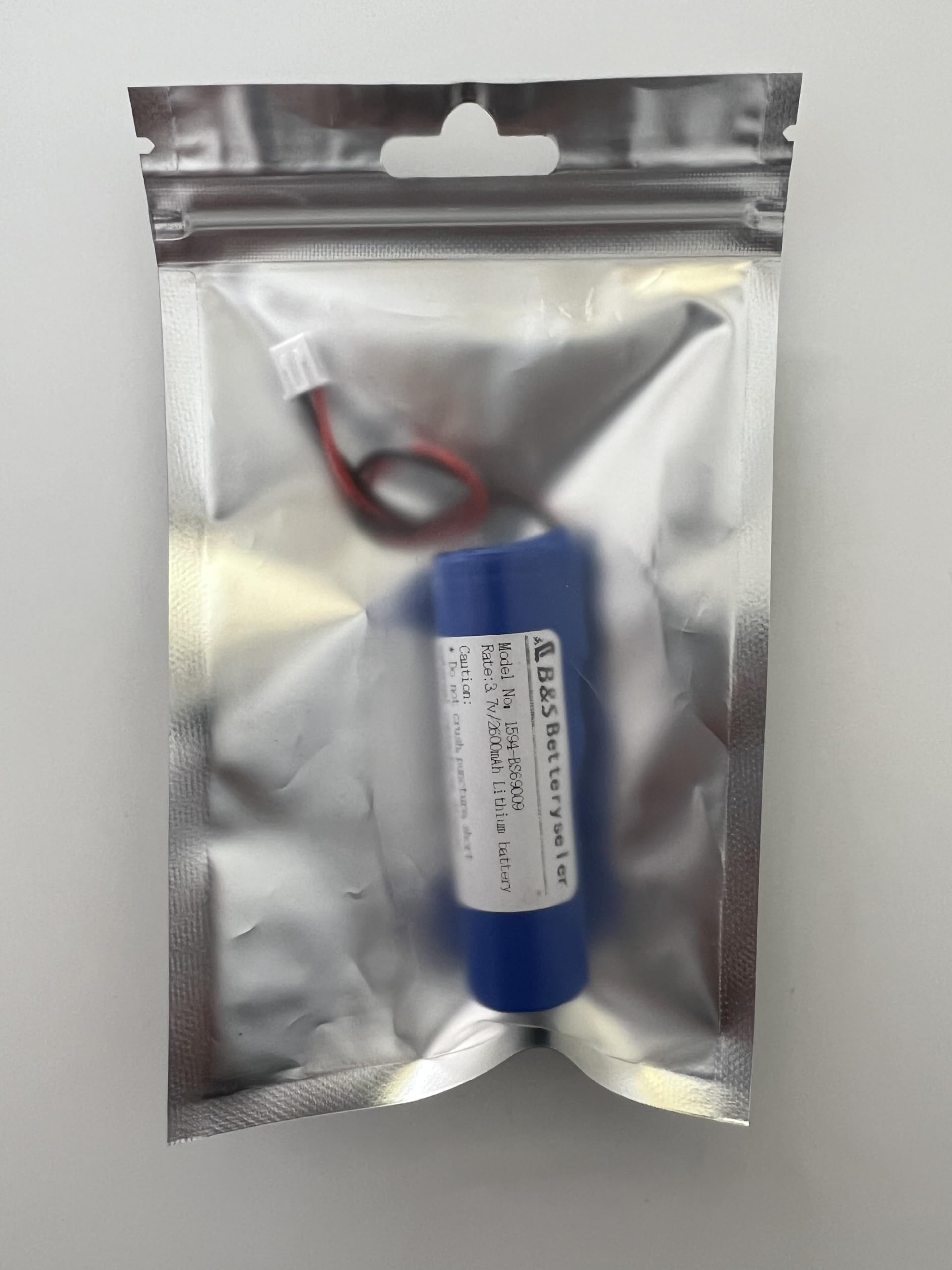 Mua Betteryseler 1pc 3.7V 2600MAh 1S1P ICR18650 Rechargeable Lithium-ion Battery JST XH 2.54 ...