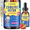 Zeolite Detox for Kids & Adults, Liquid Zeolite Detox Drops with ...