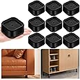 Amazon.com: shouwuhho 9 Pack Furniture Risers Adjustable Bed Risers ...