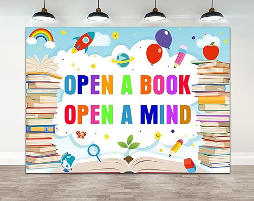 Ticuenicoa 7×5ft Reading Backdrop World Book Day Kids Students ...