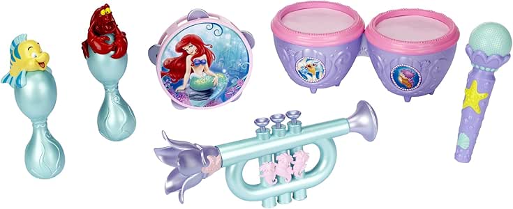 Amazon.com: Disney Princess Ariel's Musical Instruments Set: Toys & Games