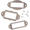 Amazon.com: Making Memories Metal Label Holders: Antique Silver : Arts ...