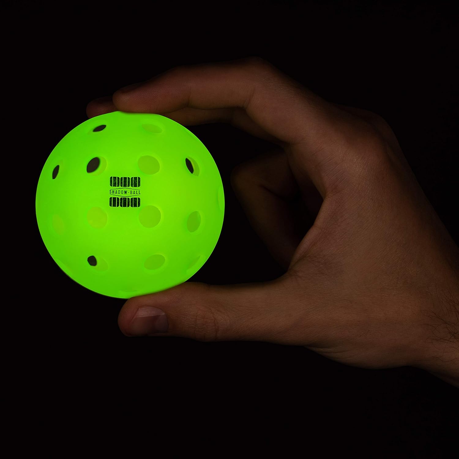 Glow in The Dark Pickleballs USAPA Standard Pickle Balls Shadow-Ball ...