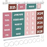 Amazon.com: JarThenaAMCS Boho Flip Calendar for Classroom Boho Calendar ...