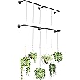 Amazon.com: SOFITORG Plant Hanger Indoor, 2 Pack Hanging Planters Rod ...
