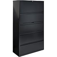 Amazon.com: Lorell Fortess Lateral File, Black : Office Products