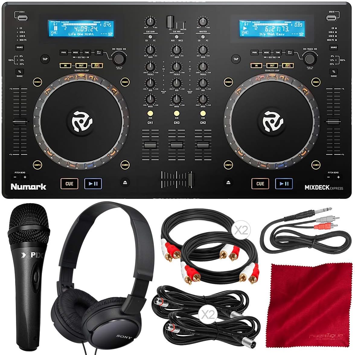 Numark Mixdeck Express: Numark Mixdeck Express レビュー – NXFJO