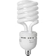 Compact Fluorescent Light Bulb, CFL, T5 Spiral, 4100K Cool White, 65W ...