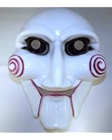 White Red Scary 3d Saw Horror Movie Film Fancy Dress Halloween Party ...