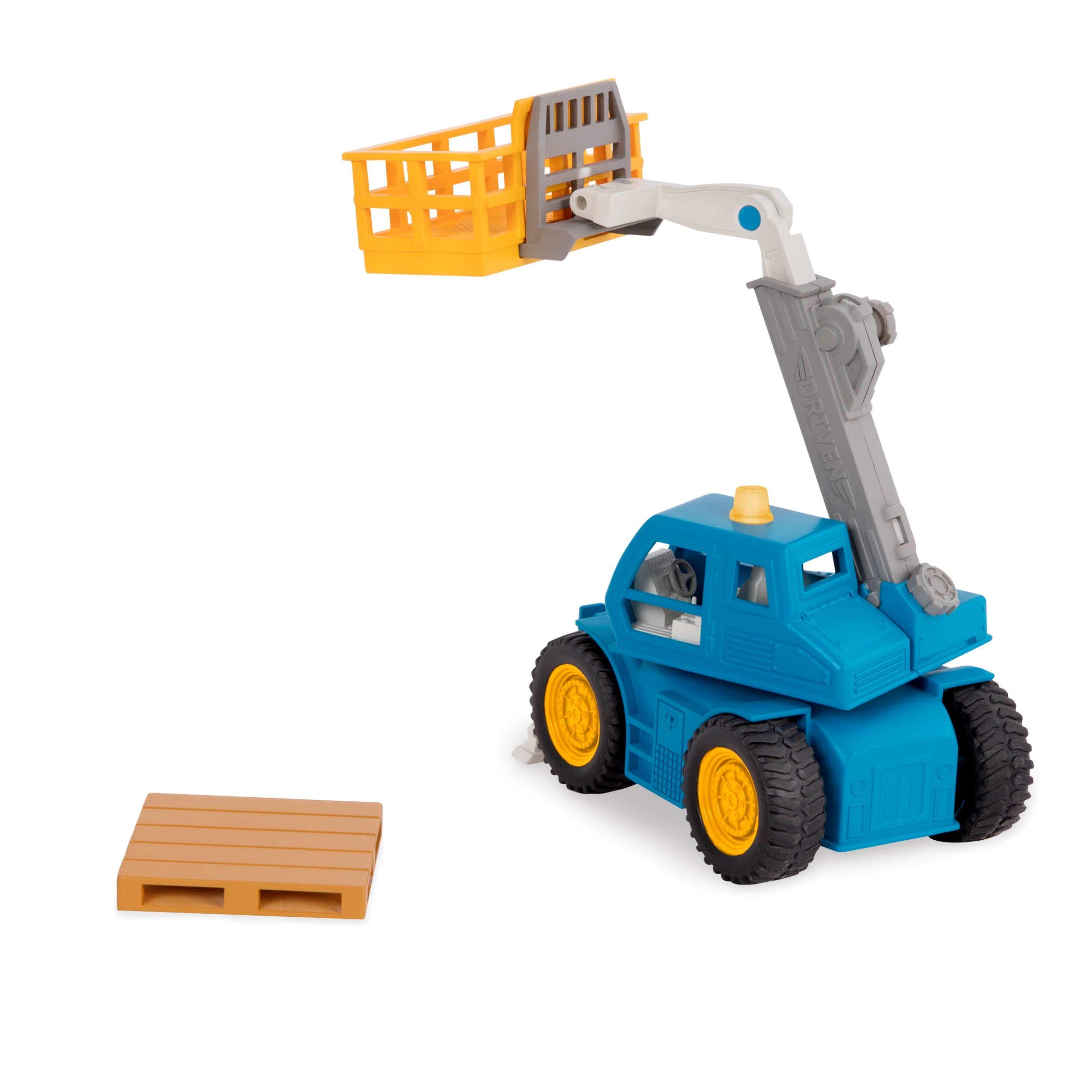 Mua Driven by Battat – Micro 1/124 Scale – Telehandler Forklift Toy ...