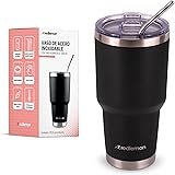 XWIFT Vaso (Termo) Aislante de Acero Inoxidable Multiusos Doble Pared ...