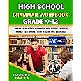 Amazon.com: High School Grammar Workbook Grade 9-12: Grammar Practice ...