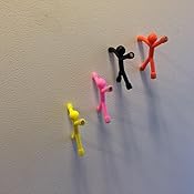 Amazon.com: 10PCS Novelty Mini Man Fridge Magnets, Toosunny Cute Rubber ...