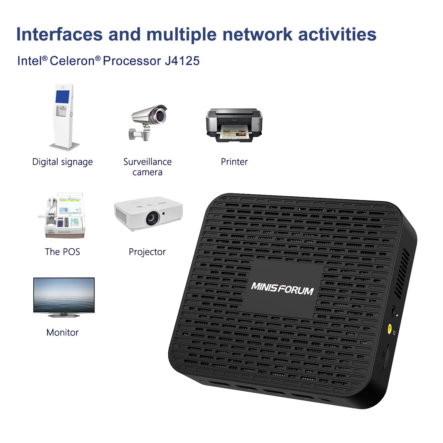 Mua Mini PC 8GB DDR4 256GB SSD Intel Celeron J4125 Processor Quad Core ...