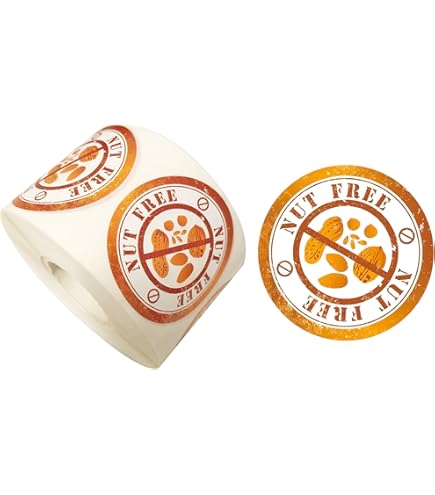 Date Dots Gluten Free Food Rotation Labels 1.5 Inch Round Circle Dots ...