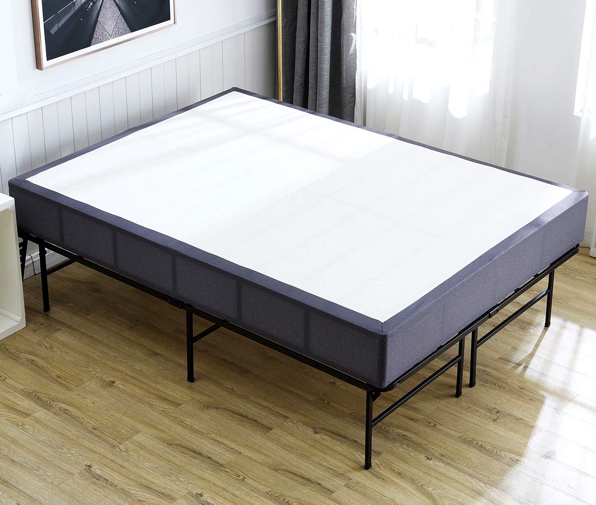 TATAGO 9 Inch Heavy Duty Box Spring Mattress Foundation 3000lbs Max ...