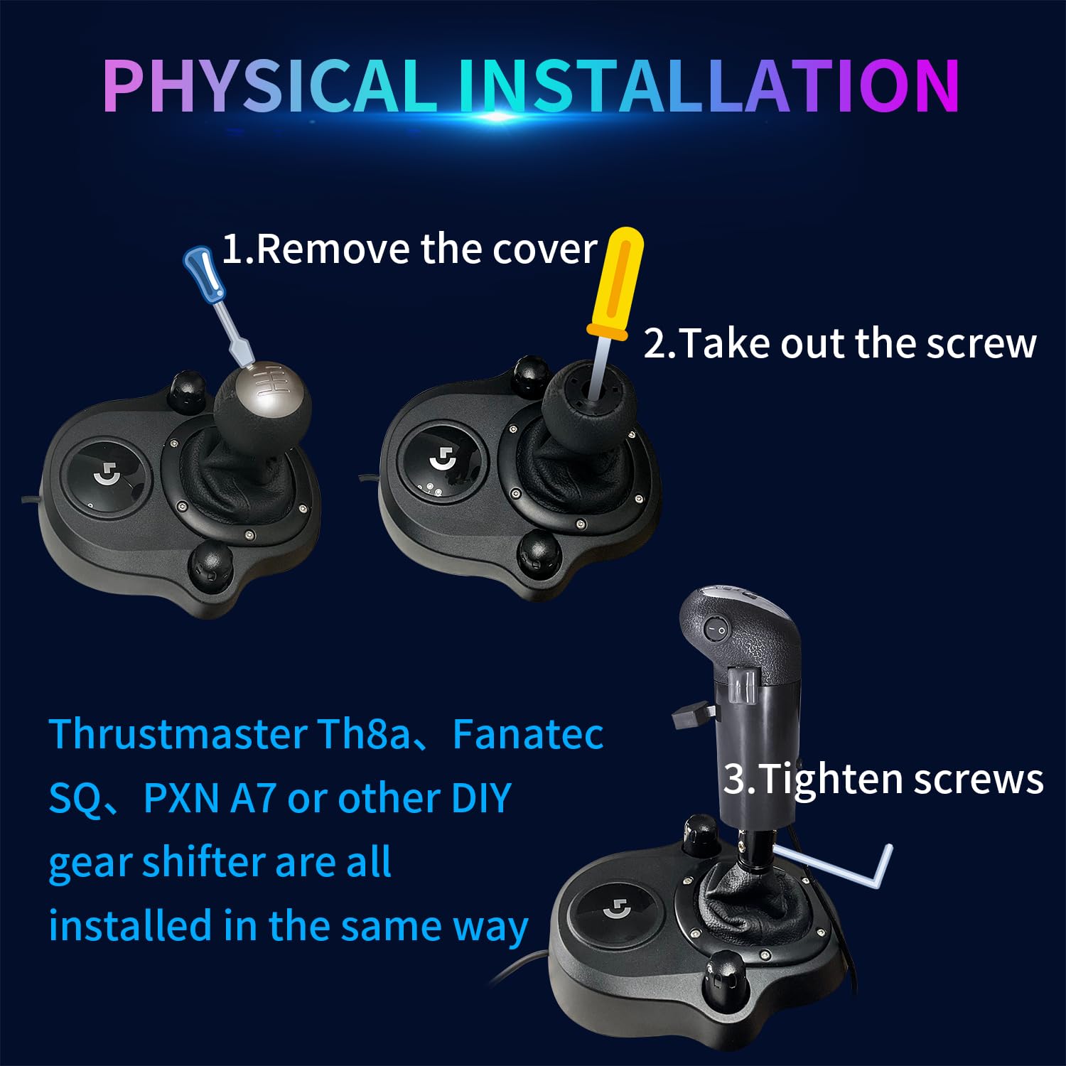 Mua HCXLELD SimWayTech USB Truck Simulator Shifter Knob for ATS & ETS2 ...