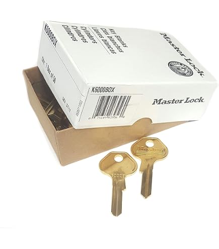 Master Lock Key Blanks 1092M-M29 - Brass Nickel Plated 10-Pack Master ...