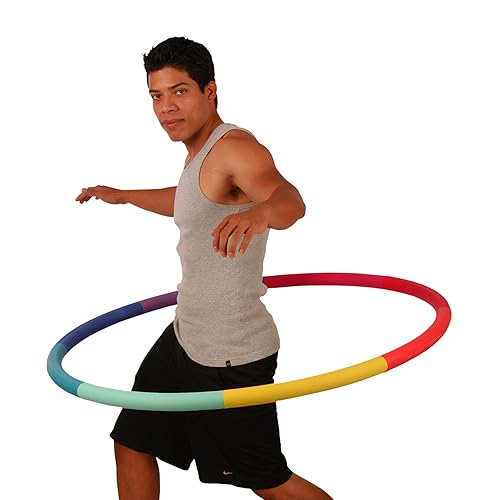 Weighted Hula Hoop, Trim Hoop 3B - 3 lb Large, Weight Loss Fitness ...