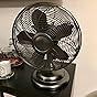 Amazon.com: Optimus F-6212A F-6212A 3-Speed 60-Watt 12-In. Portable ...