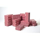 Amazon.com: Mondo Bloxx 40 Pack Brick Block Set (12x6x3) USA Made ...