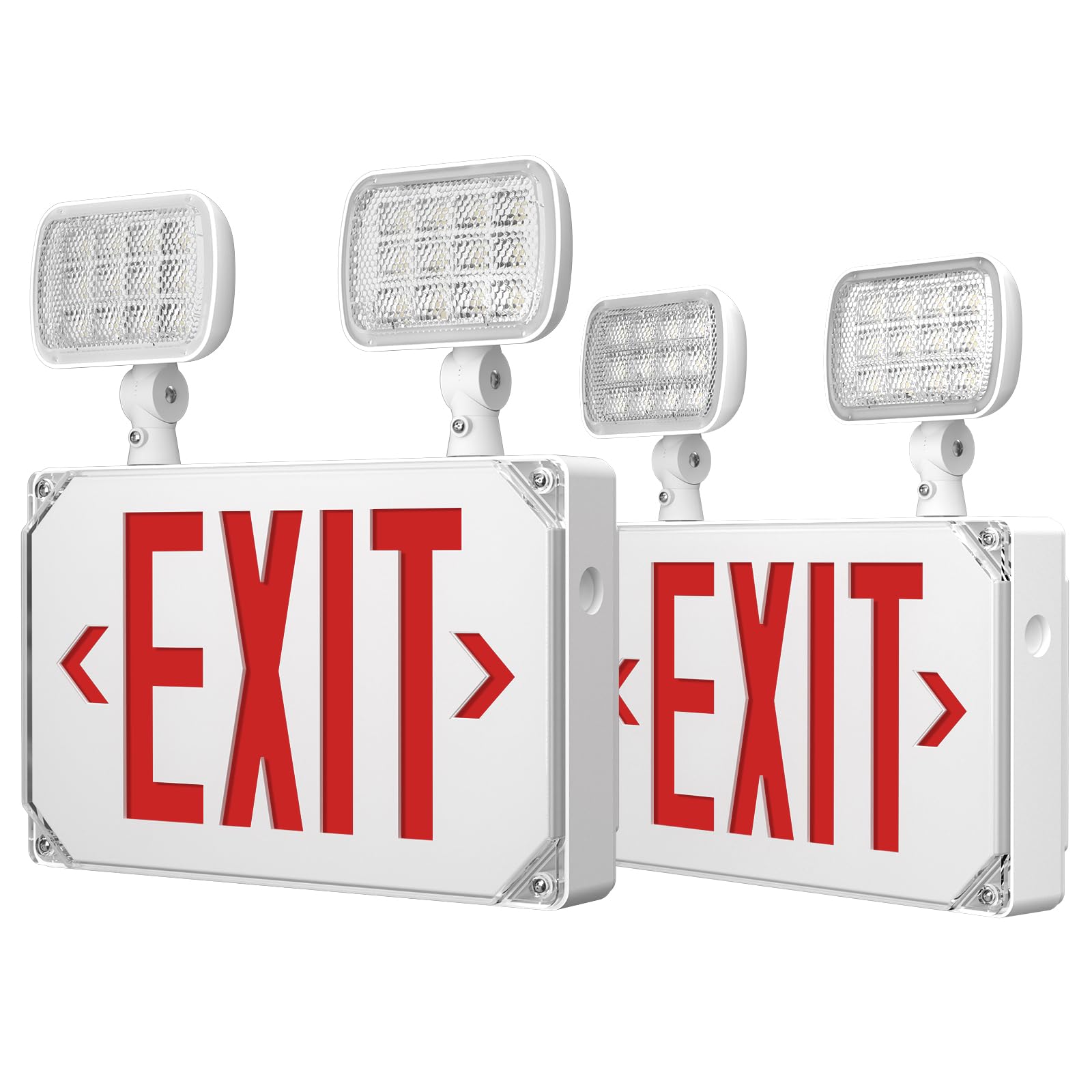 Mua FREELICHT 2 Pack Waterproof IP65 Exit Sign with Emergency Lights ...