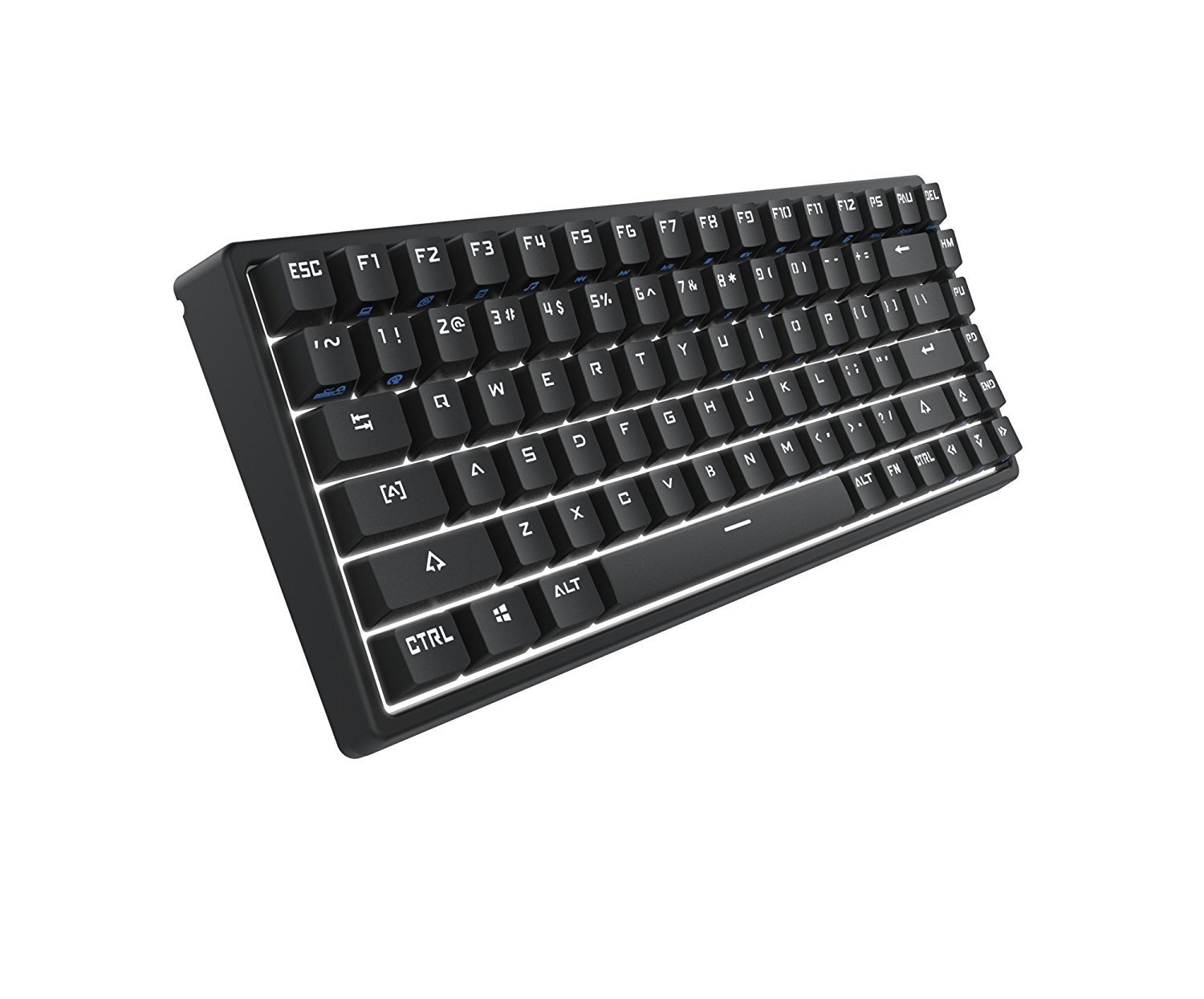 DREVO Gramr 84 Key Backlit Wired Mechanical Gaming Keyboard Tenkeyless ...