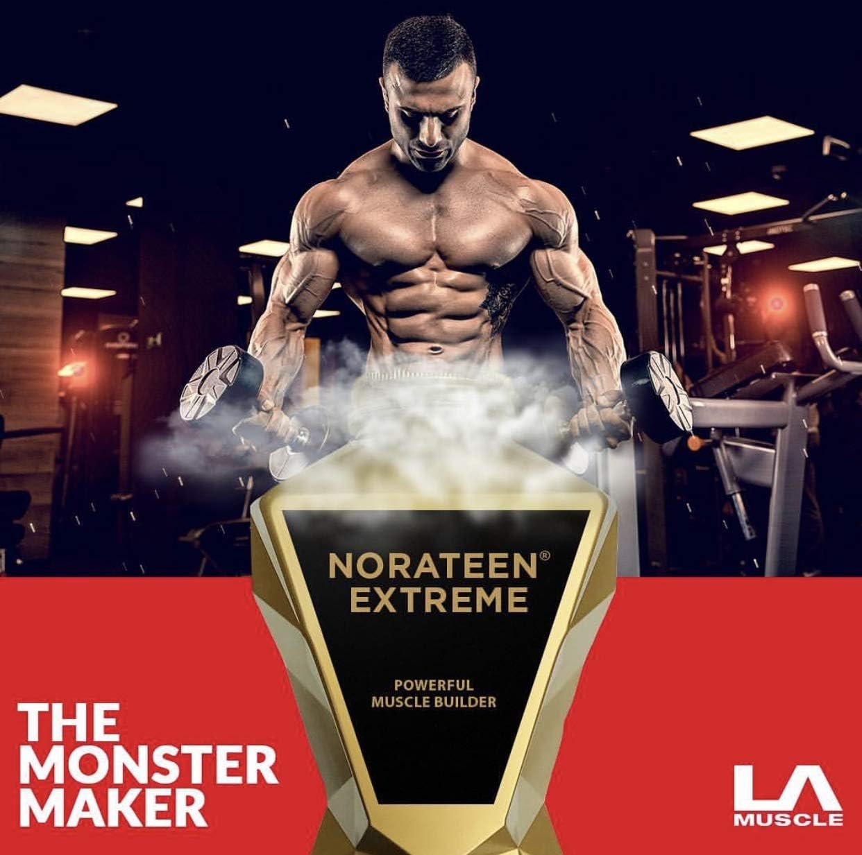 LA Muscle Norateen Xtreme | Extreme Testosterone Boost for Bodybuilders ...