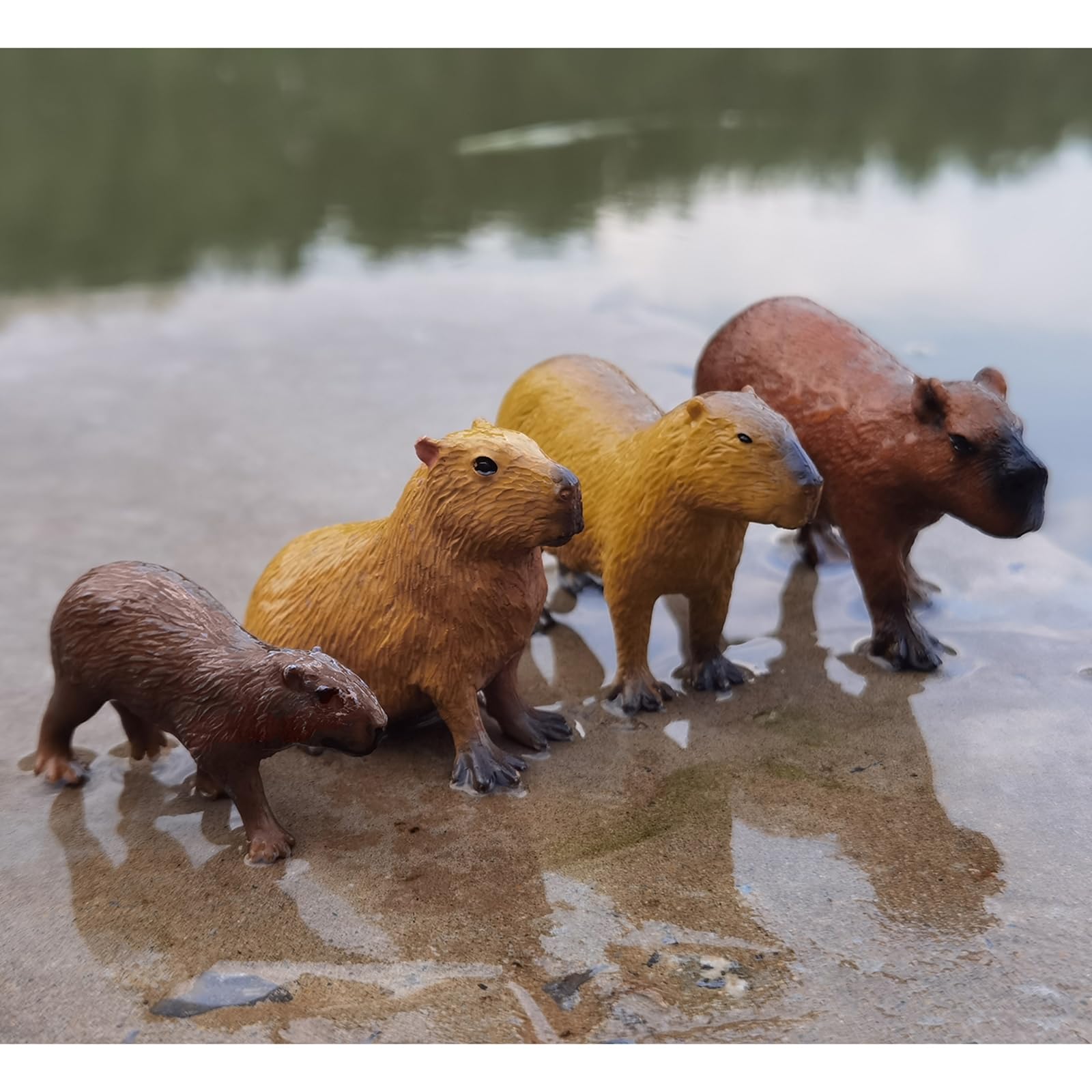Mua Yopcuvi Capybara Statue Animal Ornament, Capybara Party Birthday Decorations, Capybara Toy ...