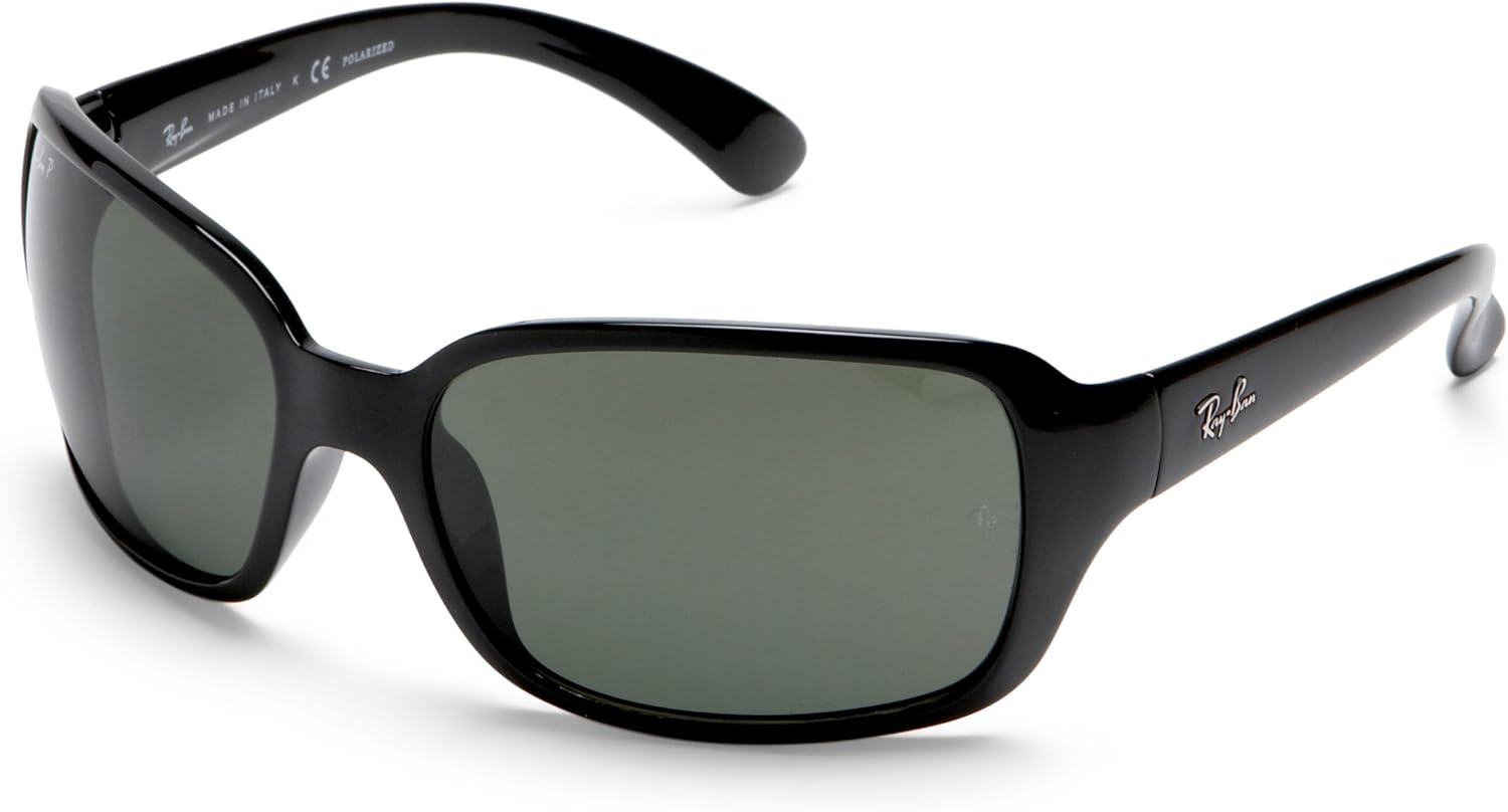 Amazon.com: Ray-Ban Women's 4068 Oversized Wrap Sunglasses: Clothing