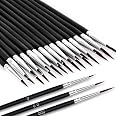 Amazon.com: 30 Pcs Tiny Detail Paint Brushes Set, Micro Small Paint ...