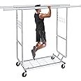 Amazon.com: Gewudraw Heavy Duty Clothes Rack Load 620 LBS Metal Garment ...