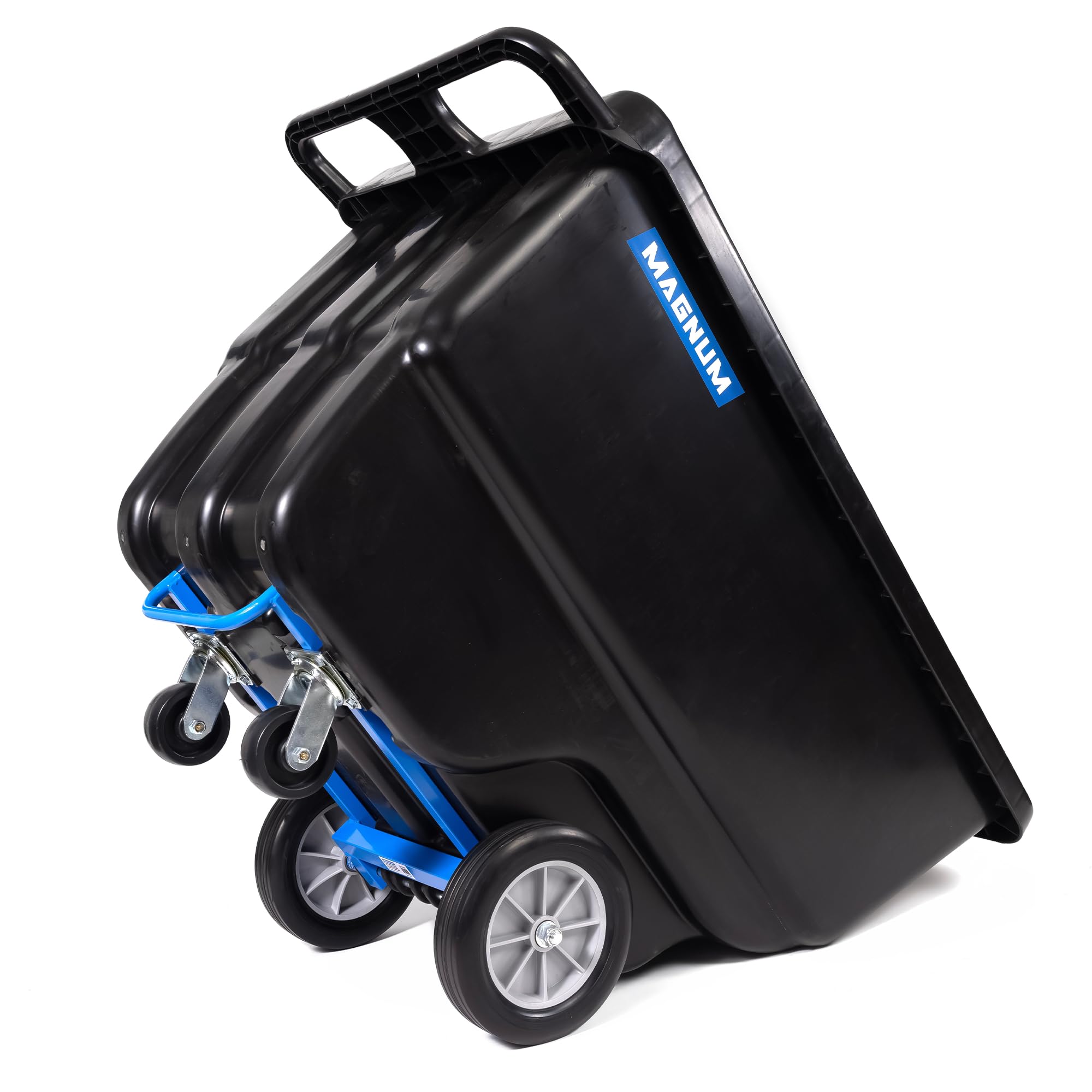 MAGNUM TOOL Tilt Truck, 1 Cu. Yd. Covered Capacity Dump Cart with Heavy ...
