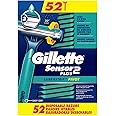 Gillette Sensor2 Plus Pivoting Head & Lubrastrip Men's Disposable ...