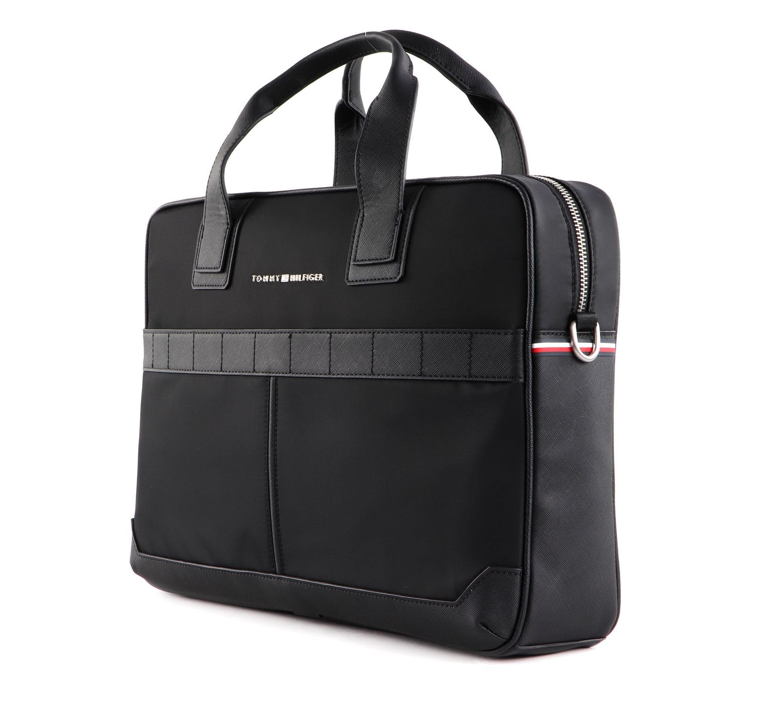 Mua Tommy Hilfiger Herren Laptoptasche TH Elevated Nylon Computer Bag 13 Zoll, Schwarz (Black ...