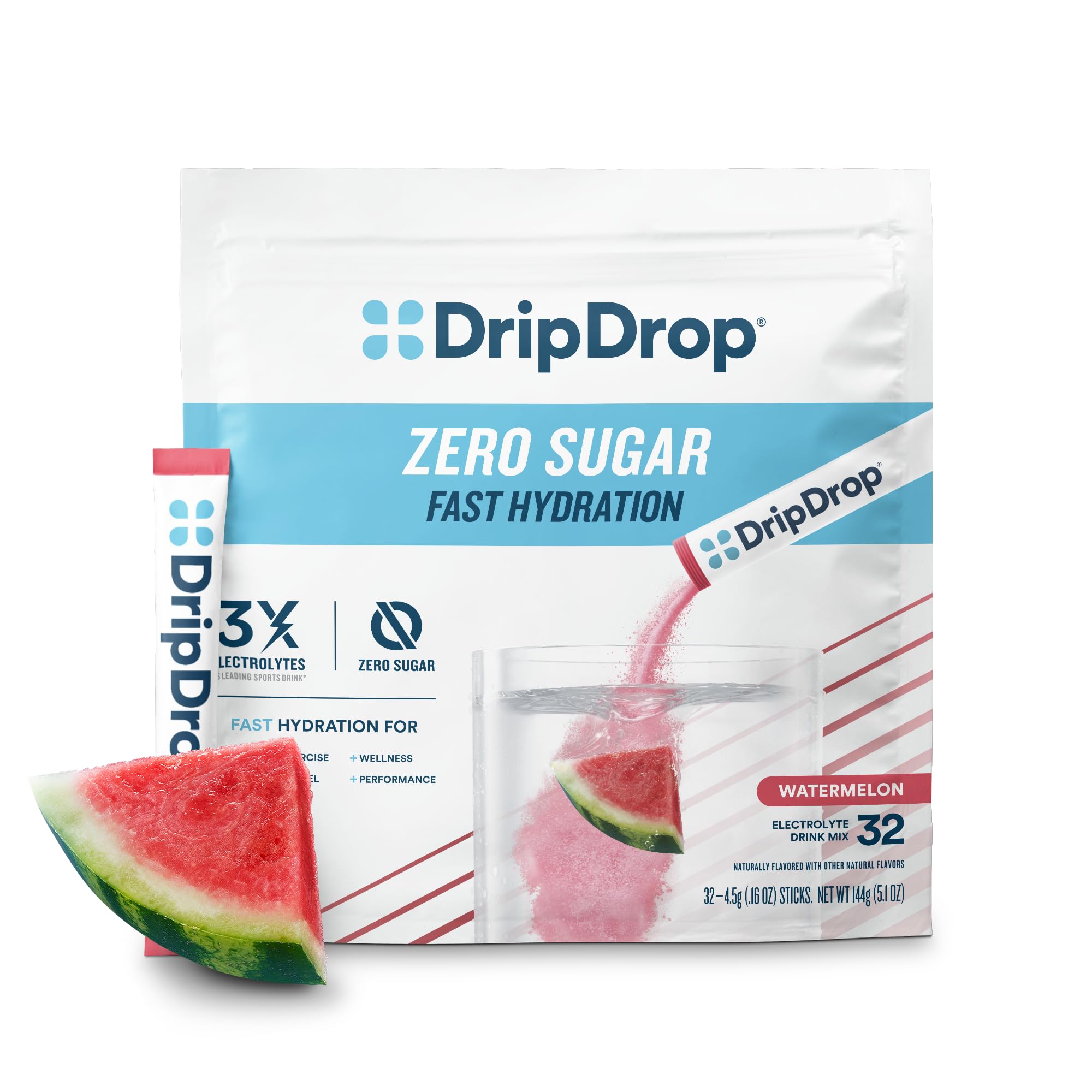 Mua DripDrop Sugar Free Hydration Packets - Zero Watermelon - Single ...
