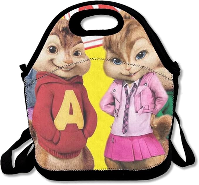 Amazon.com - Alvin And The Chipmunks (2) Travel Tote Lunch Bag