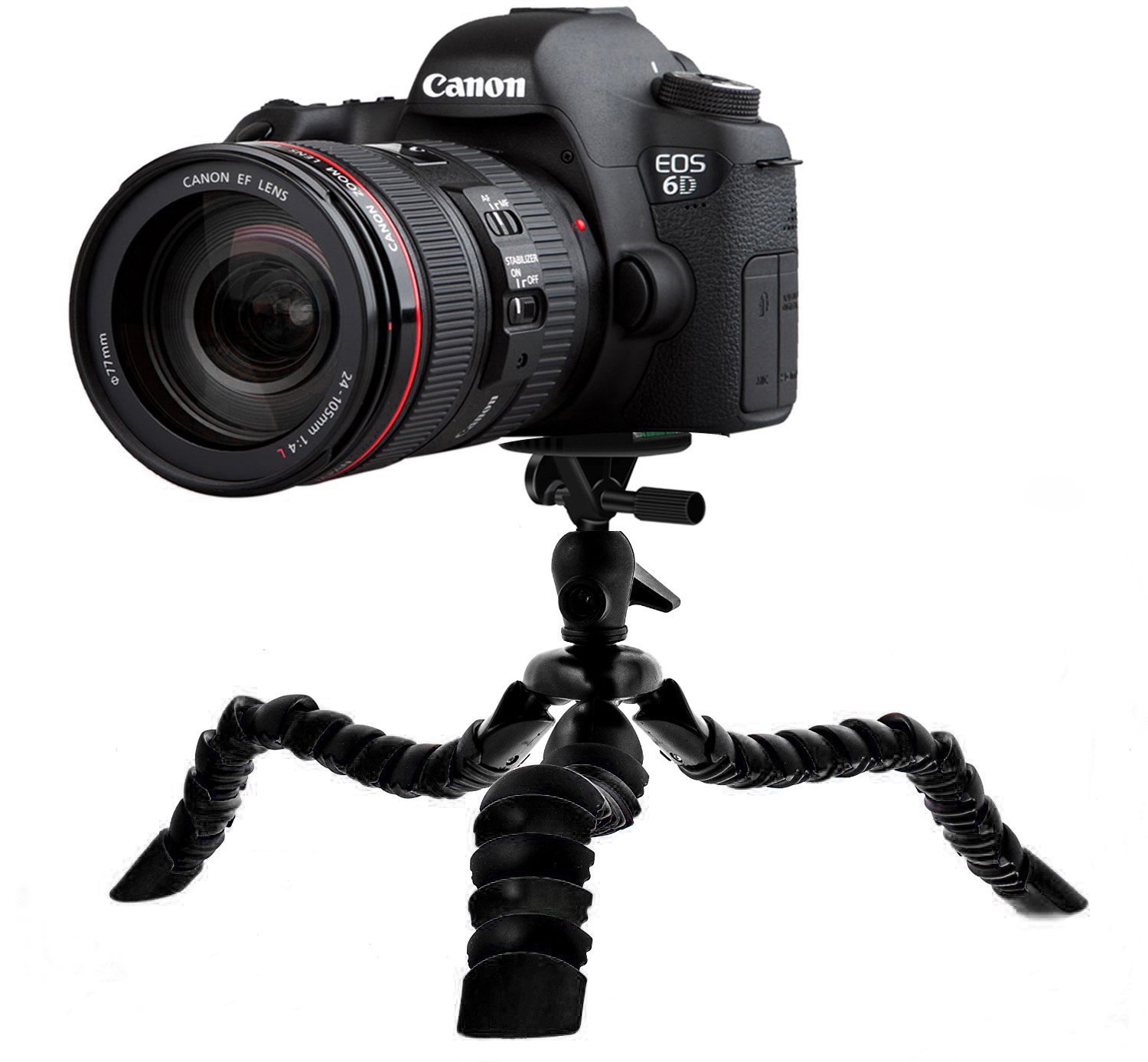 Motionjoy Trépied Flexible Trépied de Voyage Portatif avec Tête de ...