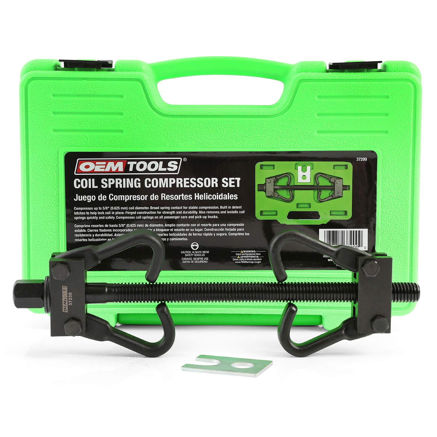 OEMTOOLS 37200 Coil Spring Compressor, Compress Coil Springs on All ...