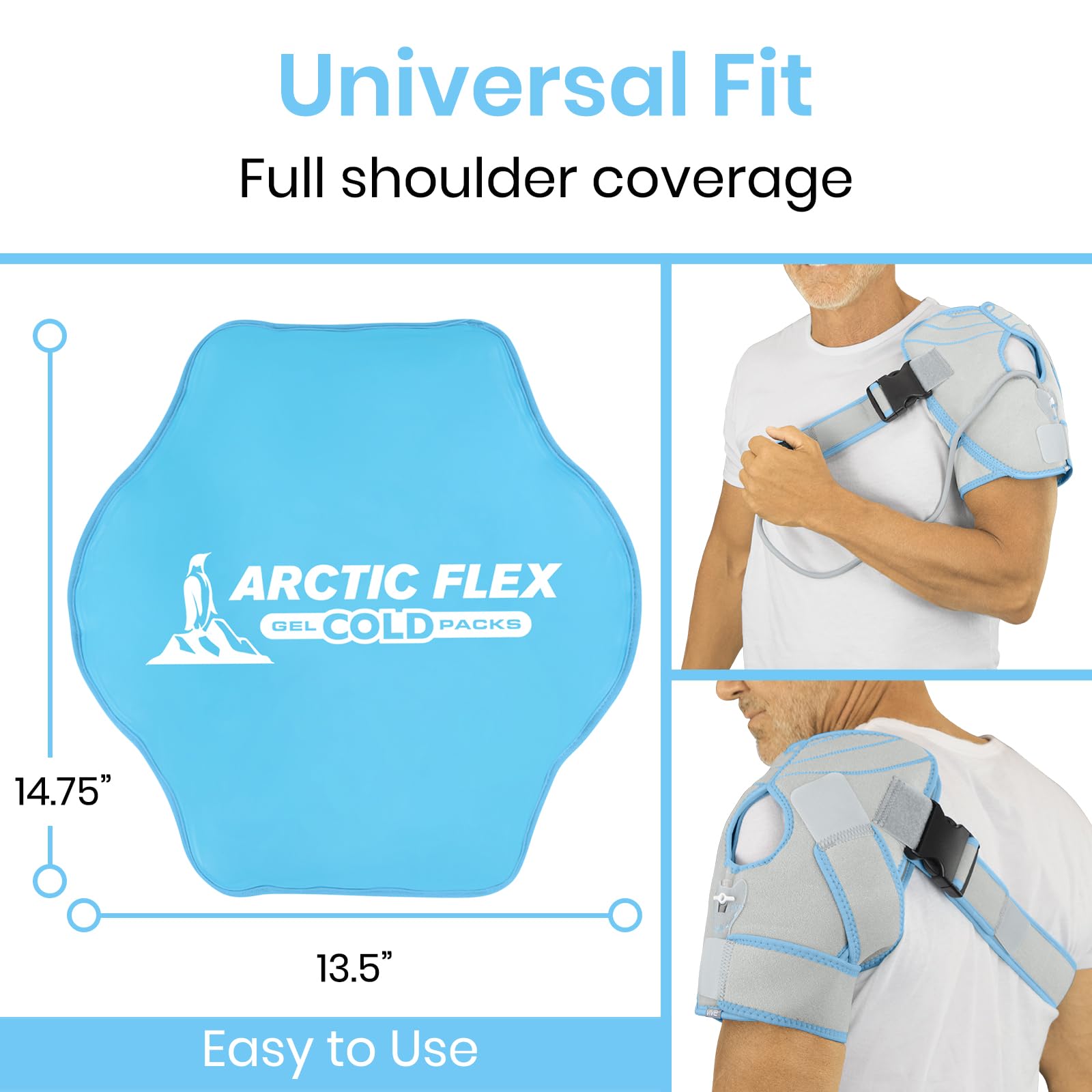 Mua Arctic Flex Shoulder Ice Pack Brace - Cold Compression Wrap with ...