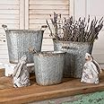 Amazon.com: Colonial Tin Works Rustic Farmhouse Decor Tapered Oval ...