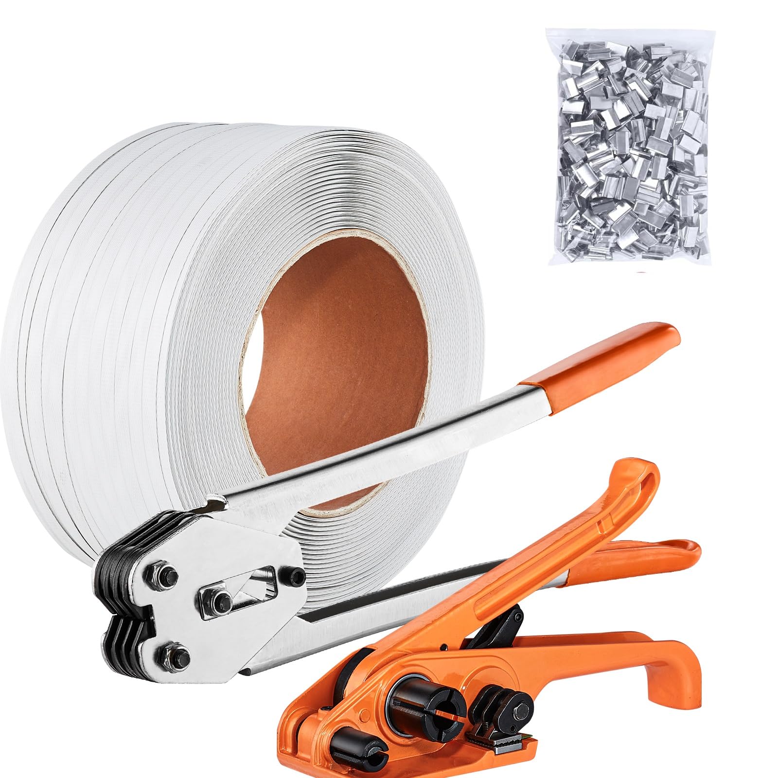 VEVOR PP Banding Strapping Kit with Strapping Tensioner Tool, Banding ...