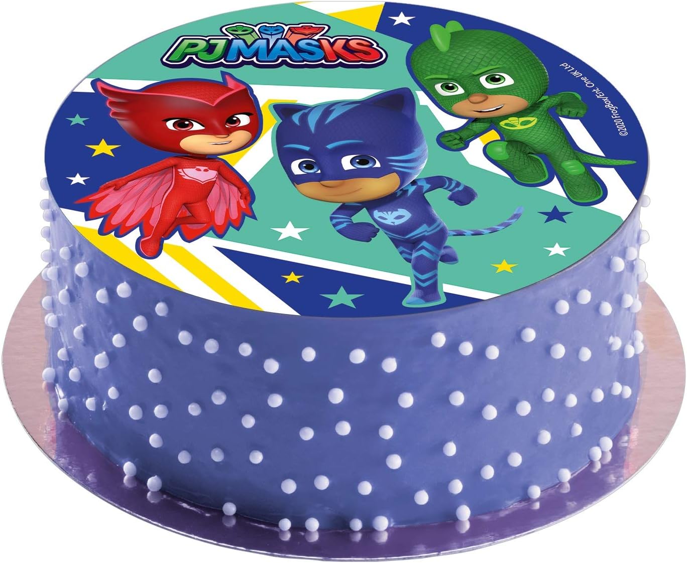 Dekora 236046 for PJ MASKS fans Round 20cm 8 inch Edible WAFER cake ...