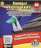 Amazon.com : Holiday Lighting Outlet Shingle Tabs, Christmas Light ...