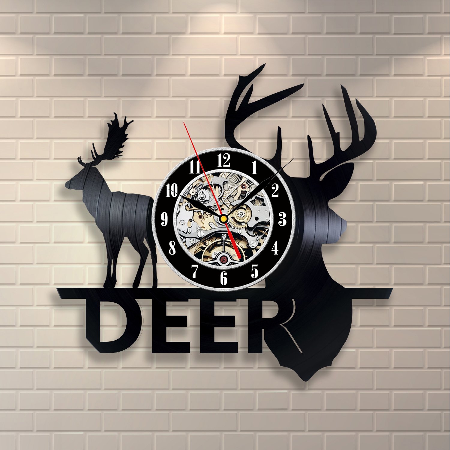 Deer Clock
