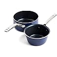 Amazon.com: Blue Diamond Cookware Diamond Infused Ceramic Nonstick, 1QT ...