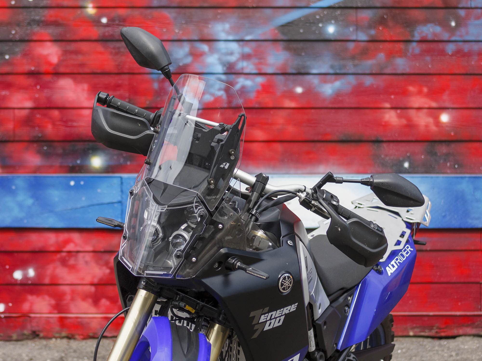 AltRider Adjustable Windscreen Risers Compatible With Yamaha Tenere 700 ...